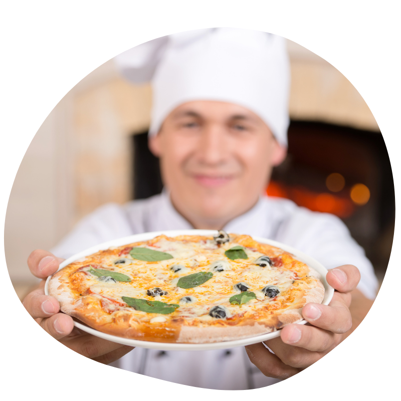 As melhores frases para propaganda de pizzaria